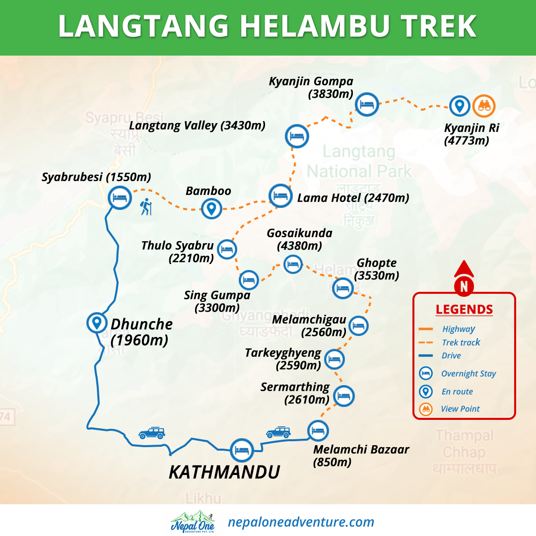 Langtang Helambu Trekking | Nepal One Adventure